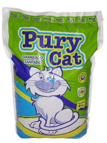 Areia higienica para gatos 4kg pury cat - Areia para Gato - Magazine Luiza
