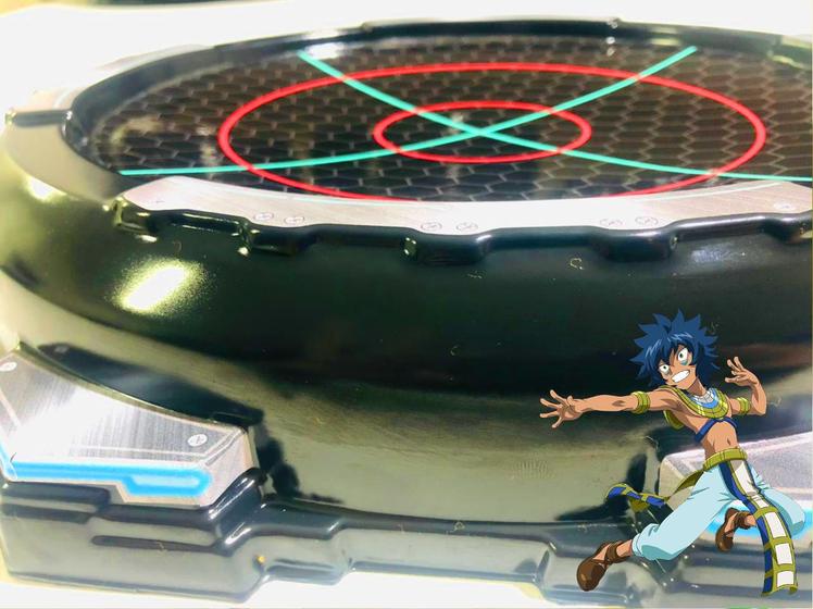 Arena para Batalha Beyblade BeyStadium Turbo - Laban Vanot - Pião de ...