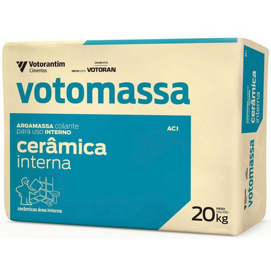 Argamassa Ac1 20kg Interno Cinza Votomassa - Argamassa para Construção ...