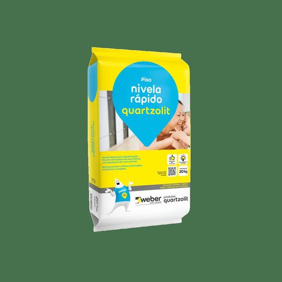 Argamassa Nivela Rápido 20Kg - Quartzolit - Argamassa para Construção ...