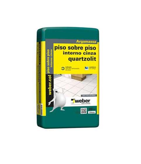 Argamassa Piso Sobre Piso Interna, 20kg - Quartzolit - Argamassa para ...