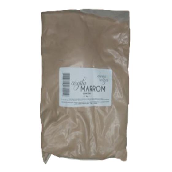 Argila Marrom 1kg 100% Pura Ervas E Raízes - ervas e raizes - Outros ...