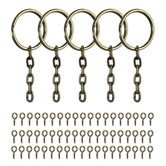 Argola Ouro Velho 23mm Com Mini Gancho Pitão Rosqueável Com 1000 Peças ...