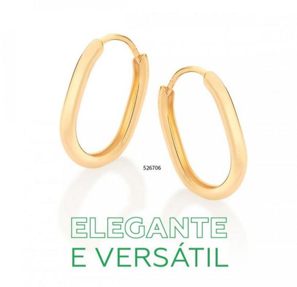 Argola Rommanel - Rommanel - Brinco - Magazine Luiza
