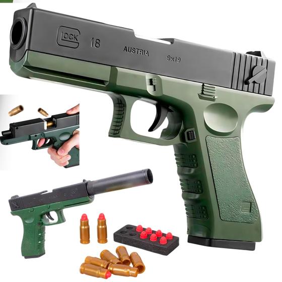 Arma Pistola Cosplay Arminha De Brinquedo Realista Projetil - Pistola ...