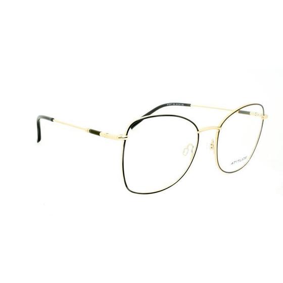 Armação De Óculos Atitude At2077 09a Preto Fosco - Armação de Óculos ...