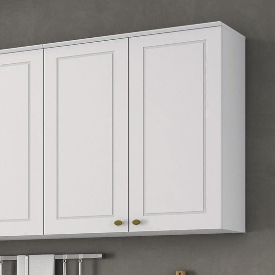 Armário Aéreo 2 Portas 80cm Emily Henn - Espresso Móveis - Armário de ...