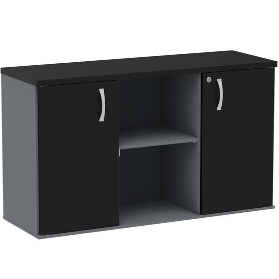 Armário Baixo Credenza PE25 Pandin 121,50 cm (largura) em MDP Cor ...