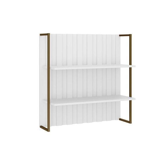 Armário de Cozinha Modulado Bella Ripado 2606 c/ 2 Prateleiras 80cm ...