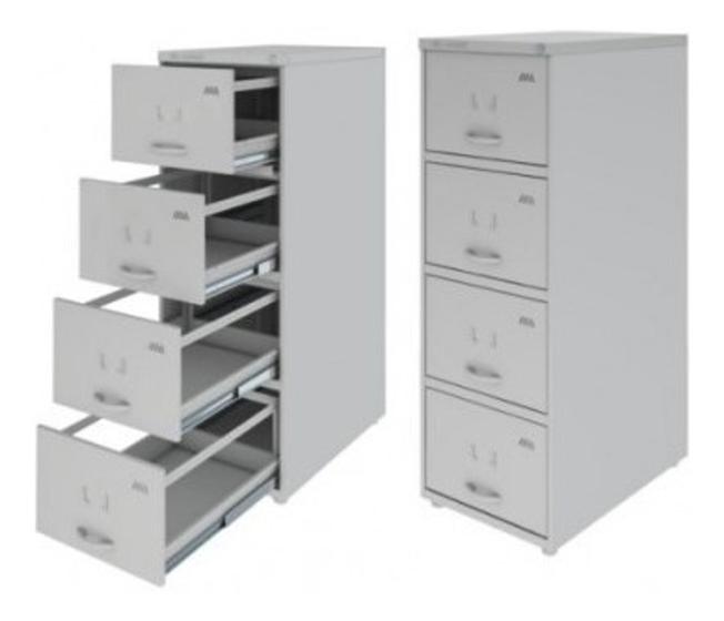 Arquivo de Aco para Pasta Suspensas - Pandin - Materiais de Escritório ...