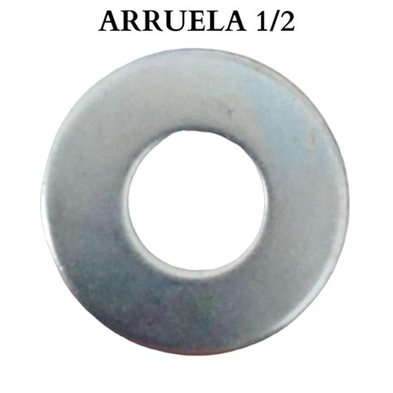 Arruela Lisa 1/2' Zincada - 1/2kg - Rosefix. - Arruela - Magazine Luiza