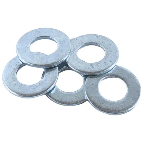 Arruela Lisa Galvanizada 5/16 Para Parafusos Fixação Madeira Chata e ...