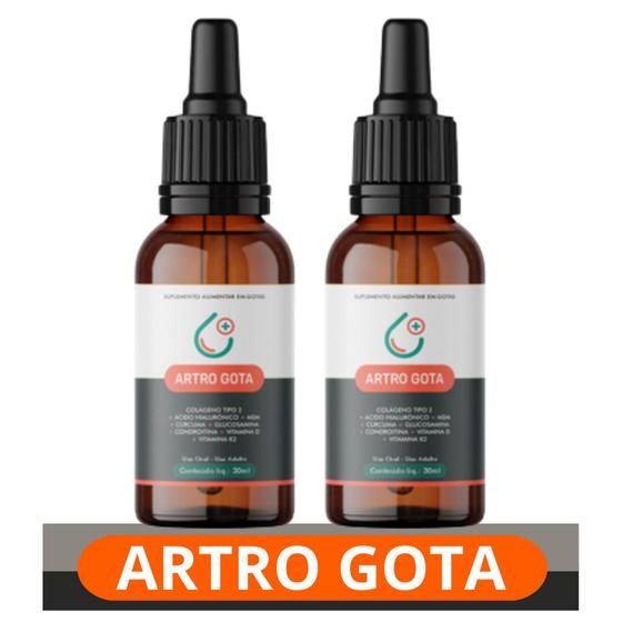 Artro Gota Restaura Mobilidade Sem dor 2 Frascos 60ml - Máscara Capilar ...