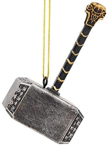 Árvore Buddees Mjölnir Thor's Hammer Christmas Ornament Decoração ...