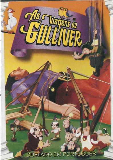 As Viagens De Gulliver Dave Fleischer DVD - Continental filmes - Filmes ...