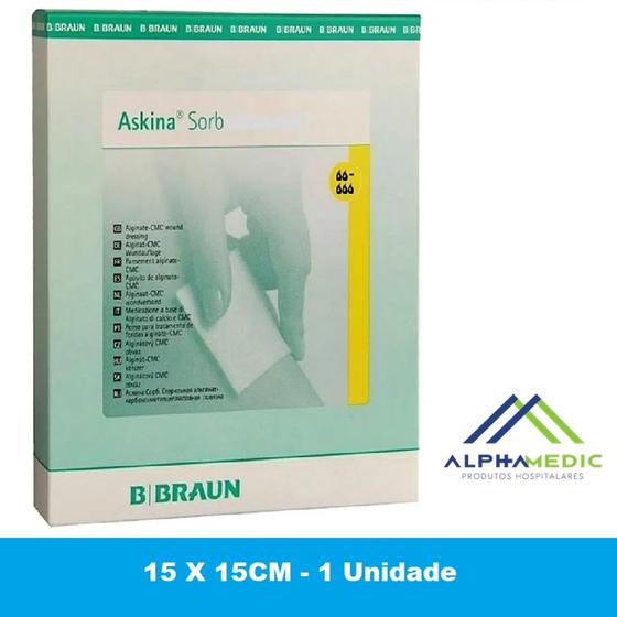 Askina Sorb - Curativo de Alginato de cálcio - B BRAUN - Curativo ...