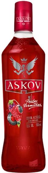 Askov Frutas Vermelhas 900ml - Vodka - Magazine Luiza