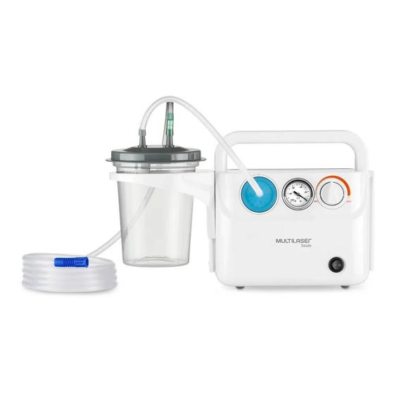 Aspirador Cirúrgico Bivolt Multilaser Saúde - Franca Hospitalar ...