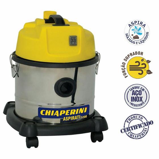 Aspirador pó/água Chiaperini Aspirati 1200 127v - MARCA NODIS MIGRACAO ...