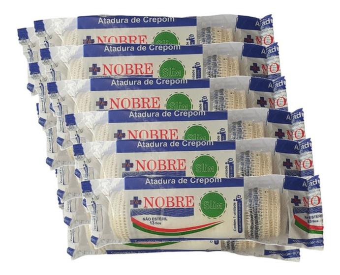 Atadura Crepom 13 Fios Nobre 0,8cm Pacote 12un. - Atadura - Magazine Luiza