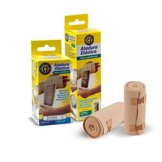 Atadura Elástica Para Compressão 5,0X1,30 -Alta Compressão - ORTHO ...
