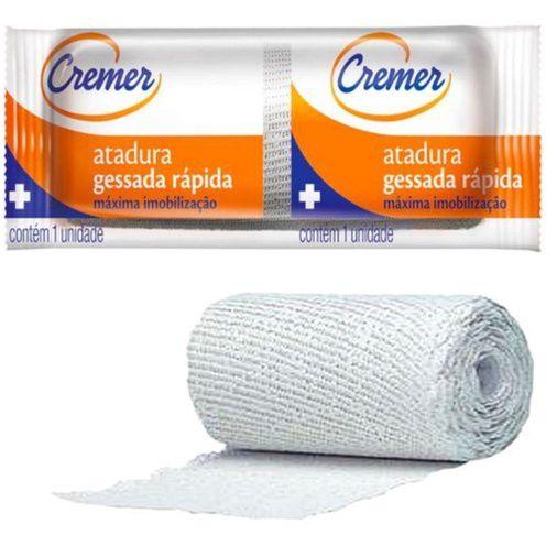 Atadura Gessada Máxima Imobilização 15cm x 3m Kit 3 und Cremer ...