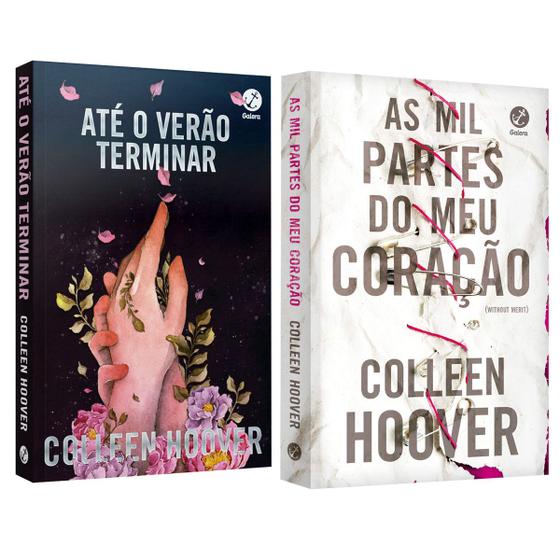Até o verão terminar - Colleen Hoover + As mil partes do meu coração ...