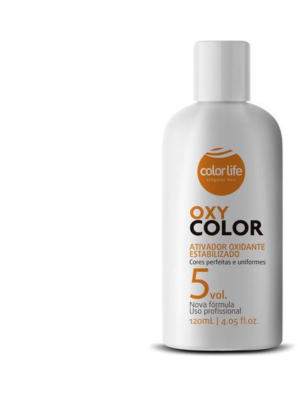 Ativador Oxidante OxyColor - 5 volumes 90ml - Color Life - Água ...