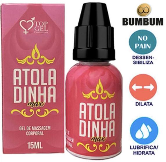 Atoladinha Anestésico Anal 15G Topgel - TOP GEL - Gel para Sexo ...
