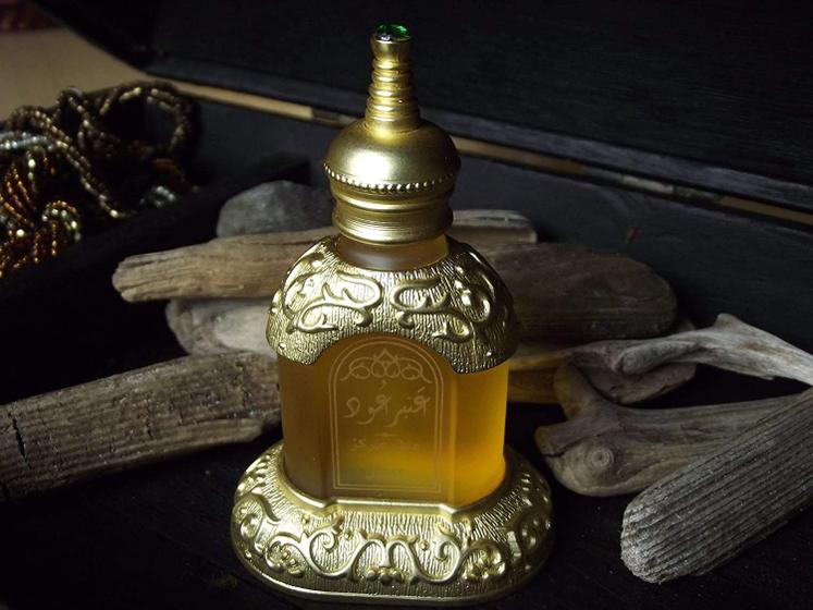 Attar de Oud Concentrado com Almíscar e Âmbar Quente Essencial e ...