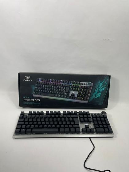 Aula Teclado Gamer Black F3018 Cod 1047 - Teclado Gamer - Magazine Luiza
