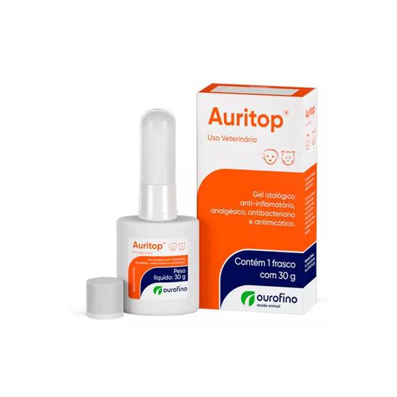 Auritop Gel Otológico Tratamento Otite Ouro Fino - Otológico - Magazine ...
