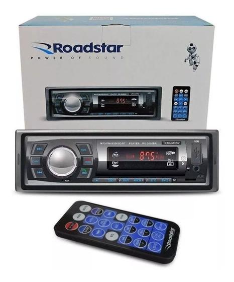 Auto Radio Roadstar Mp3 Player Fm Bluetooth Muda Pasta Usb - Som ...