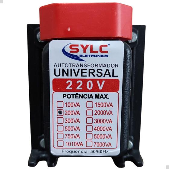 Auto Transformador 200Va Conversor 110 220 Forte Biv 140W - Sulc - Autotransformador de Energia ...
