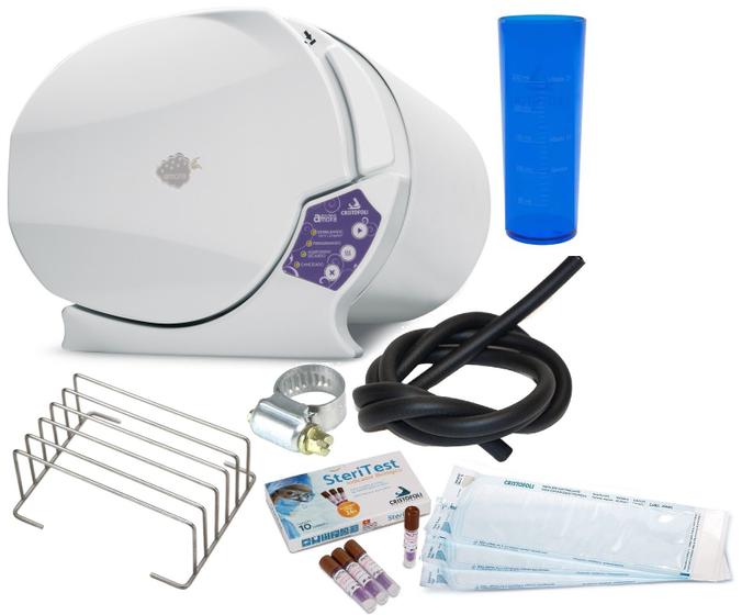 AUTOCLAVE AMORA 4L INOX BIVOLT Esterilização body piercing - CRISTOFOLI ...