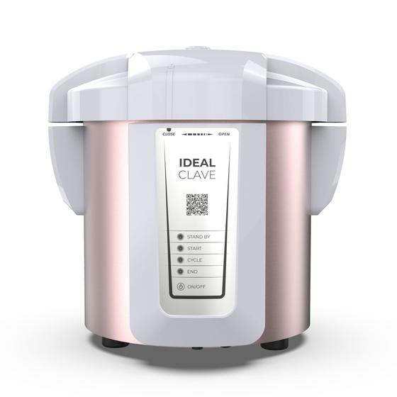 Autoclave Idealclave 8 Litros Rosa Gold - Stermax - Autoclave para ...