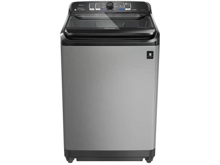 avadora de Roupas Panasonic 12Kg NA-F120B1TA Cesto Inox Titanium 220V ...