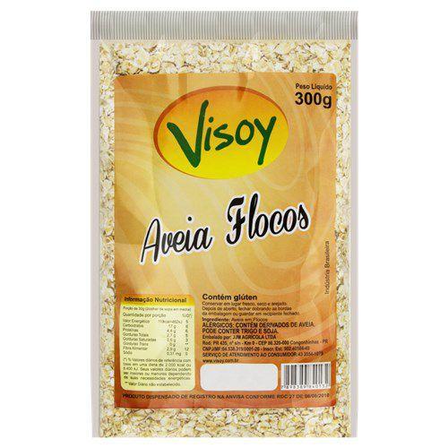 Aveia em Flocos Finos Visoy Embalagem 300G - Aveia - Magazine Luiza
