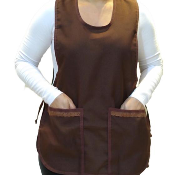 Avental Bata de Amarrar na Lateral - Armarinho Neves - Avental ...