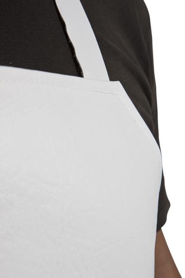 Avental Plástico de PVC Forrado 0,30 Com Fivela Branco - SS - Avental ...