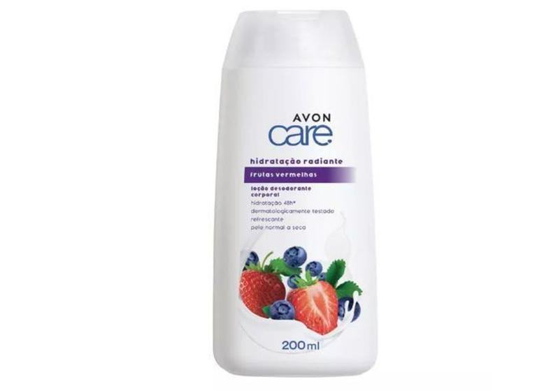 Avon Care Loção Corporal Frutas Vermelhas 200ml - Hidratante Corporal ...