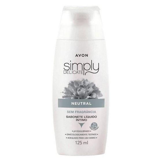 Avon - Simply Delicate Sabonete Liquido Íntimo Neutral 125ml - Sabonete ...