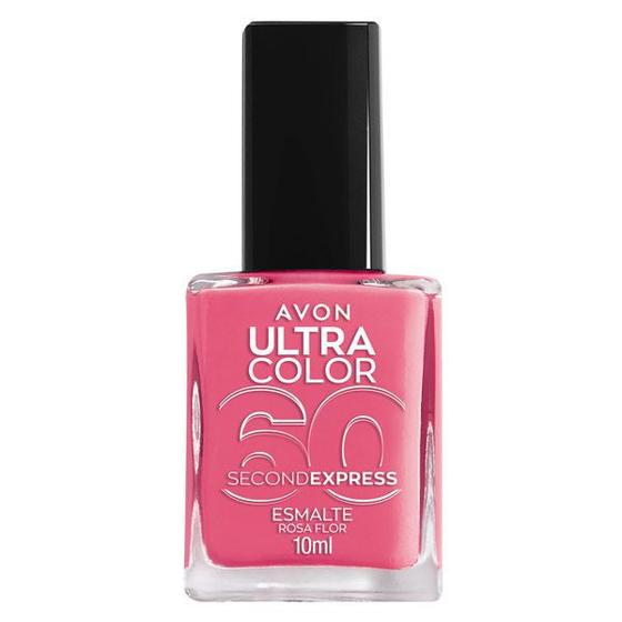 Avon - Ultra Color Esmalte 60 Second Express Rosa Flor - Esmalte ...