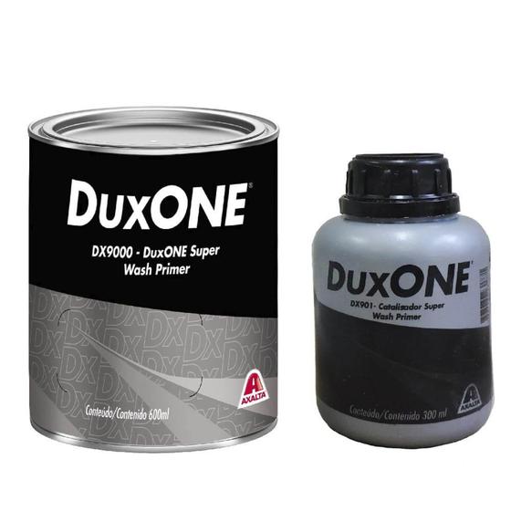 Axalta Duxone Washprimer Fundo Fosfatizante DX9000 Kit 0,9L - Fundo Preparador para Parede ...