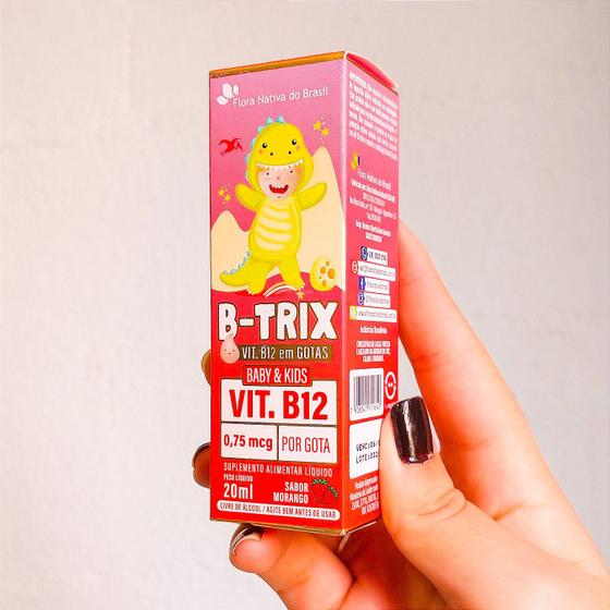 B-TRIX KIDS Suplemento Infantil de Vitamina B12 (Metilcobalamina) 20ml ...