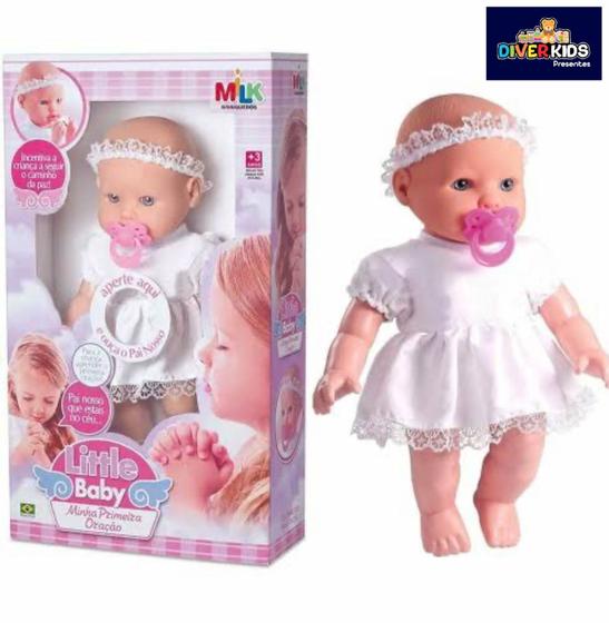 Baby Minha Primeira Oração Reza O Pai Nosso - Diverkids Presentes ...