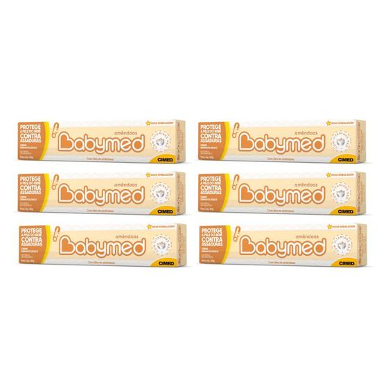 Babymed Amêndoas Pomada Assadura 40g - Cimed - Creme/ Pomada para ...