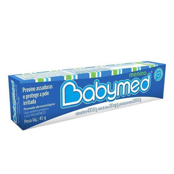 Babymed azul pomada 45g - CIMED - Creme/ Pomada para Assadura ...