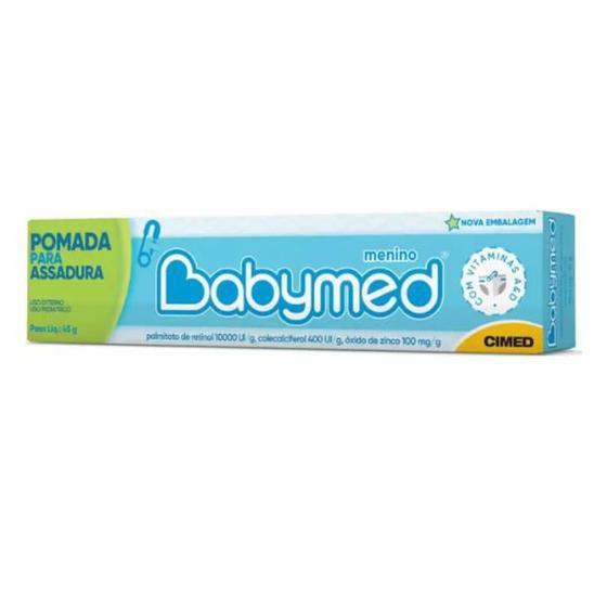 Babymed Pomada Azul 45g - CIMED - Creme/ Pomada para Assadura ...