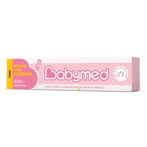 Babymed Pomada Rosa 45g - Pomadas - Magazine Luiza